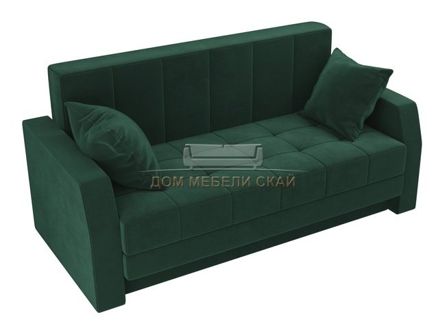 Диван-кровать Малютка, зеленый/велюр - купить в Москве недорого по цене ...